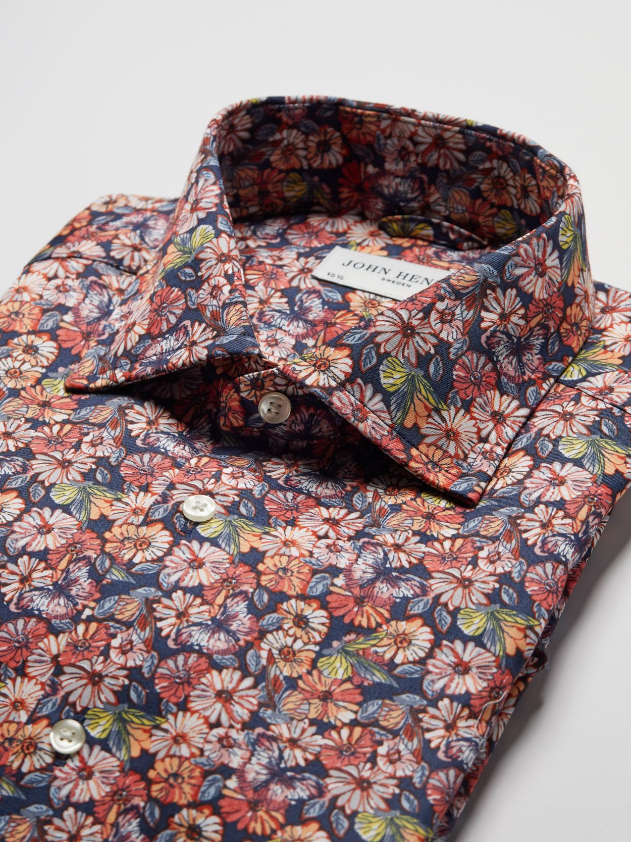 Blue Floral Shirt
