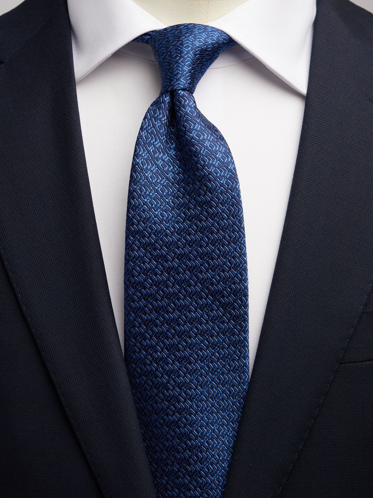 Blue Tie Motif