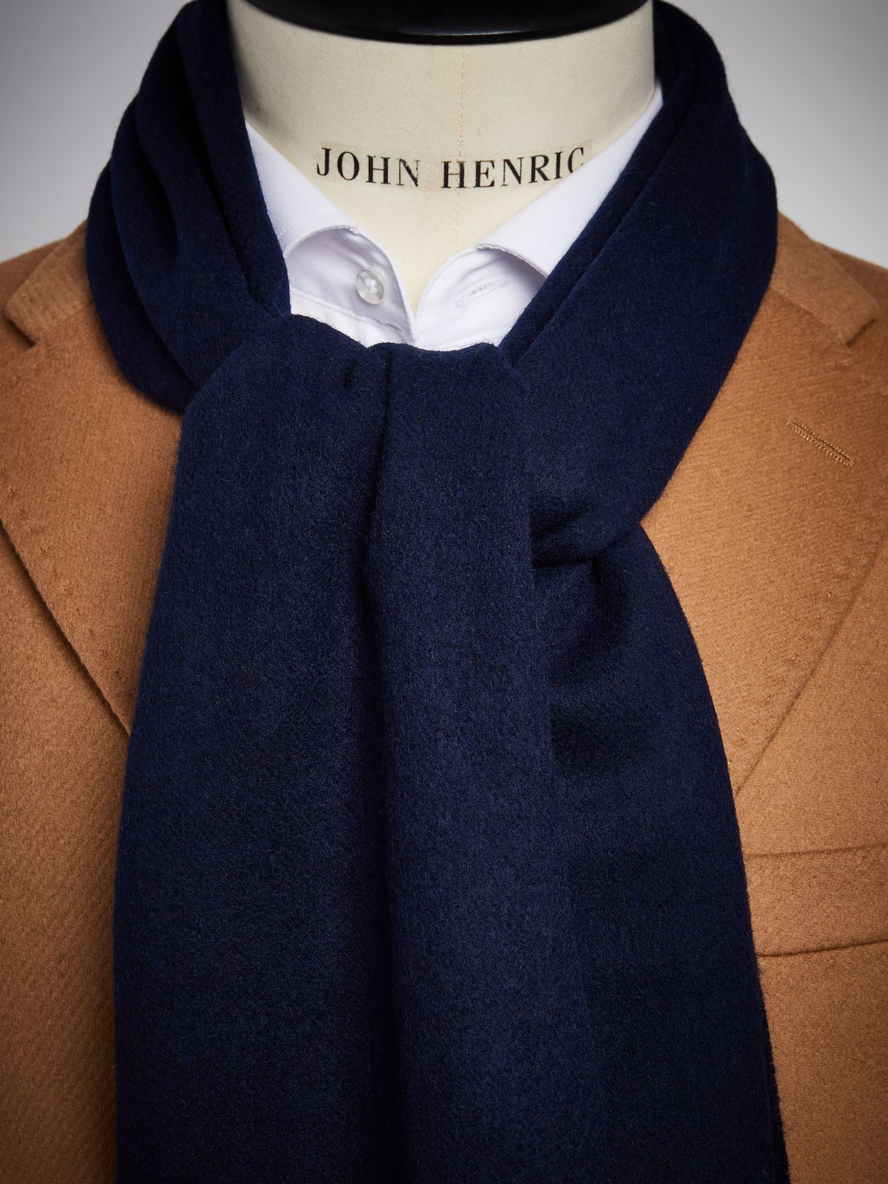 Dark Blue Winter Scarf