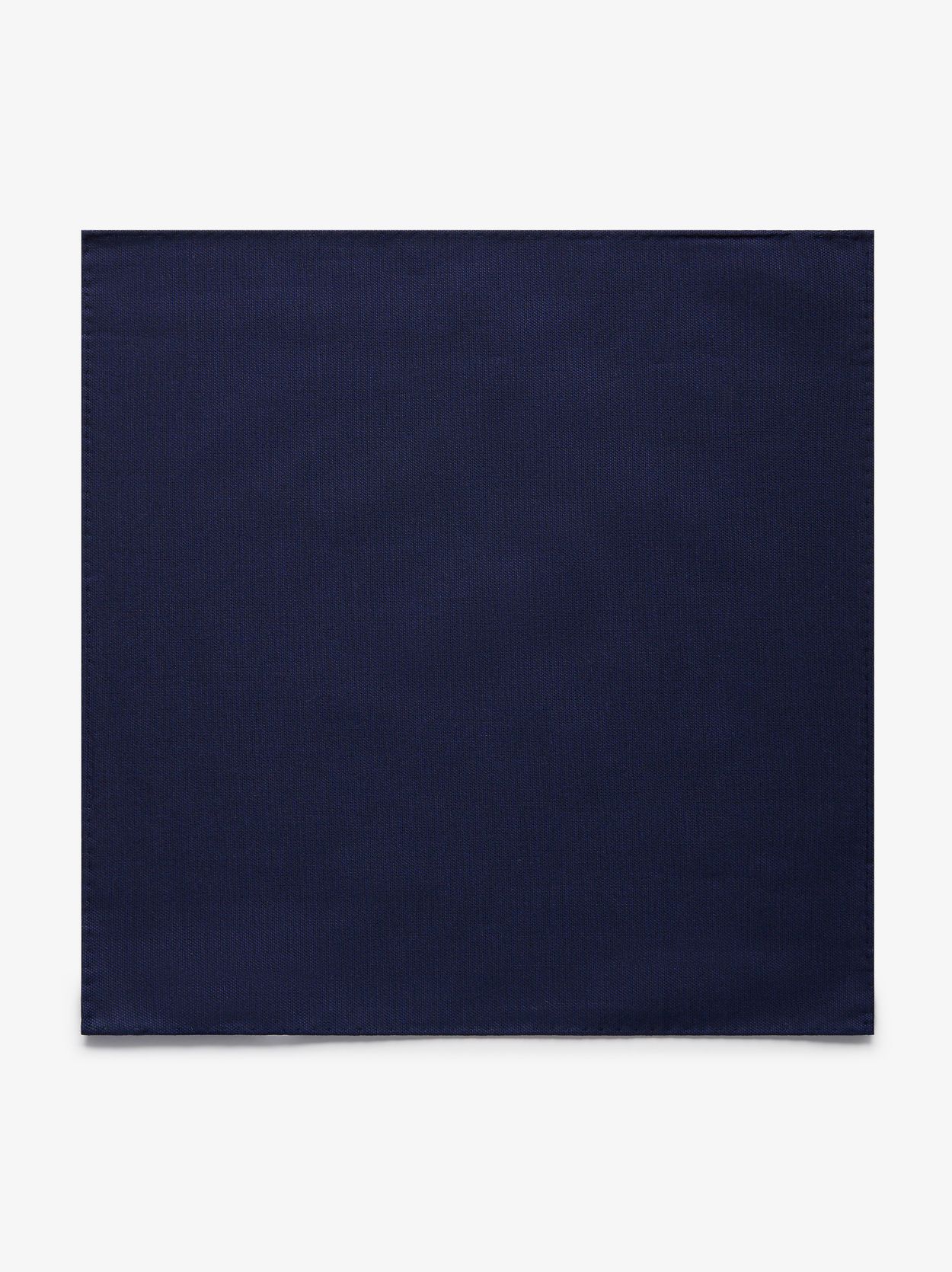 Dark Blue Pocket Square Cotton