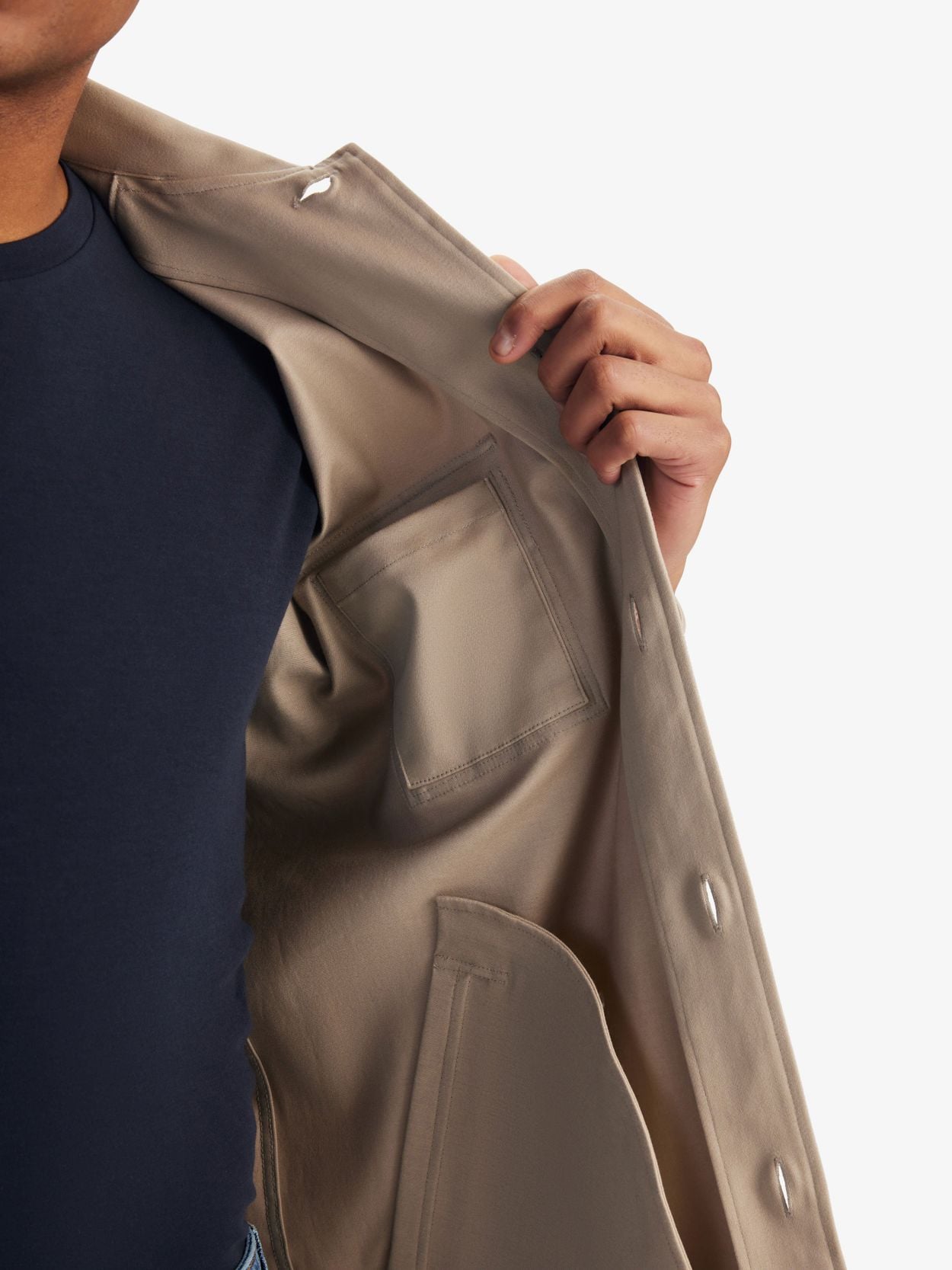 Beige Overshirt