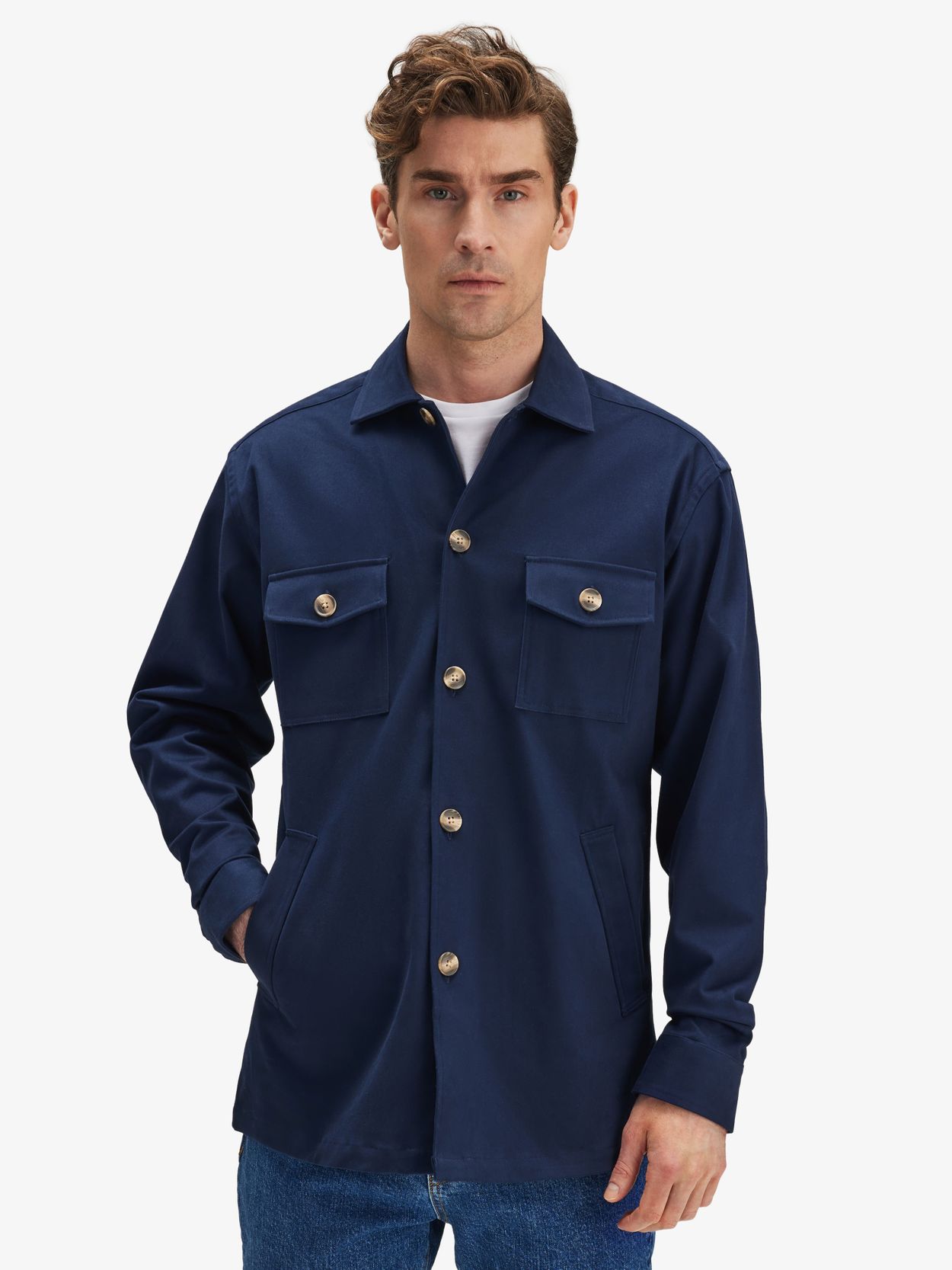 Blue Overshirt