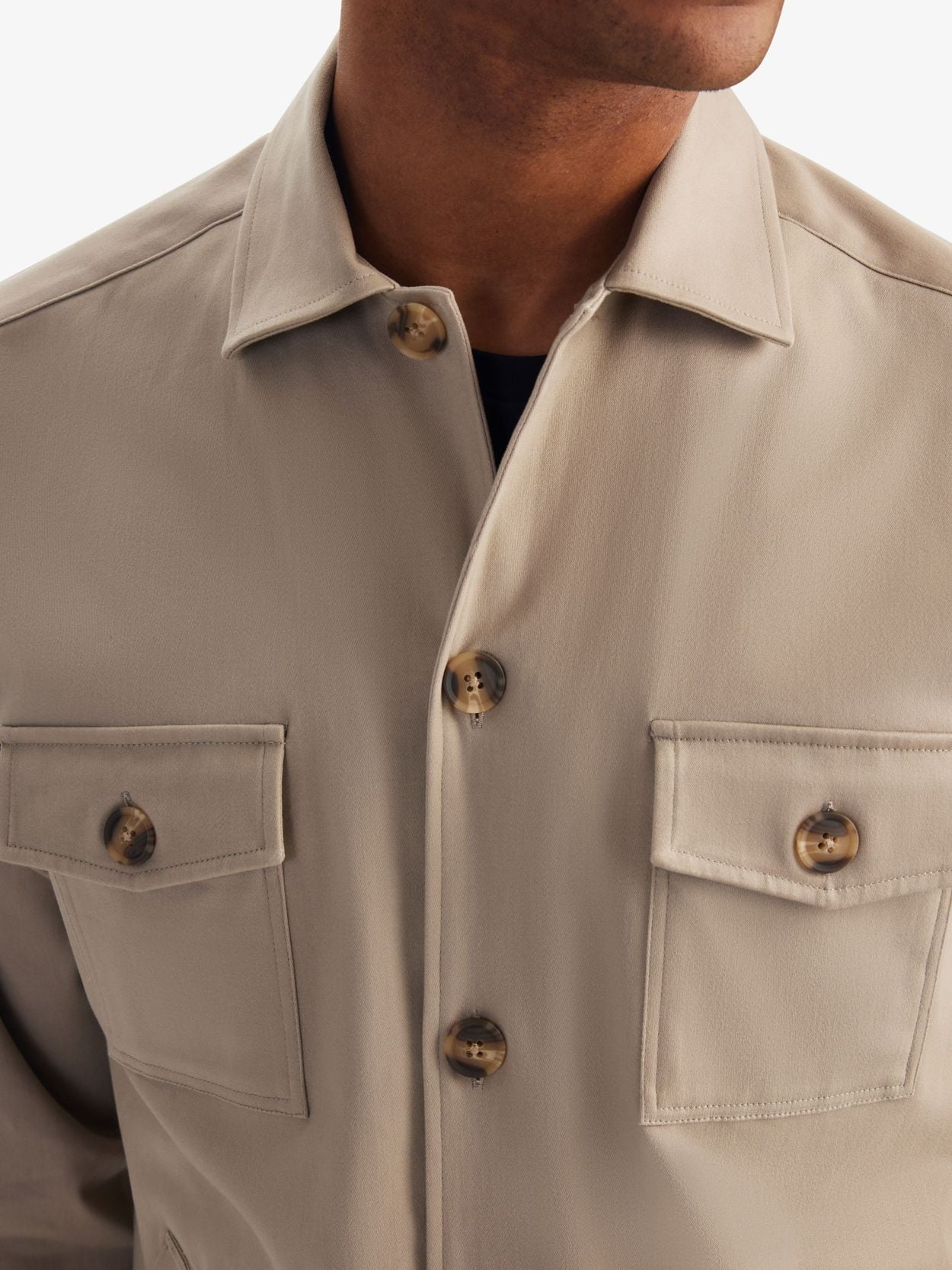 Beige Overshirt