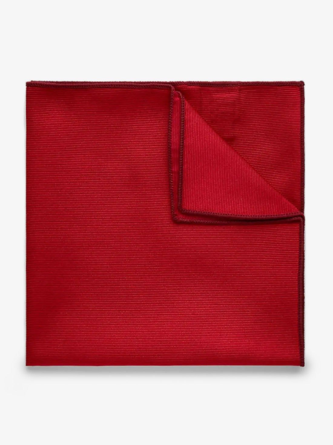 Red Pocket Squares - Buy Online | John Henric
