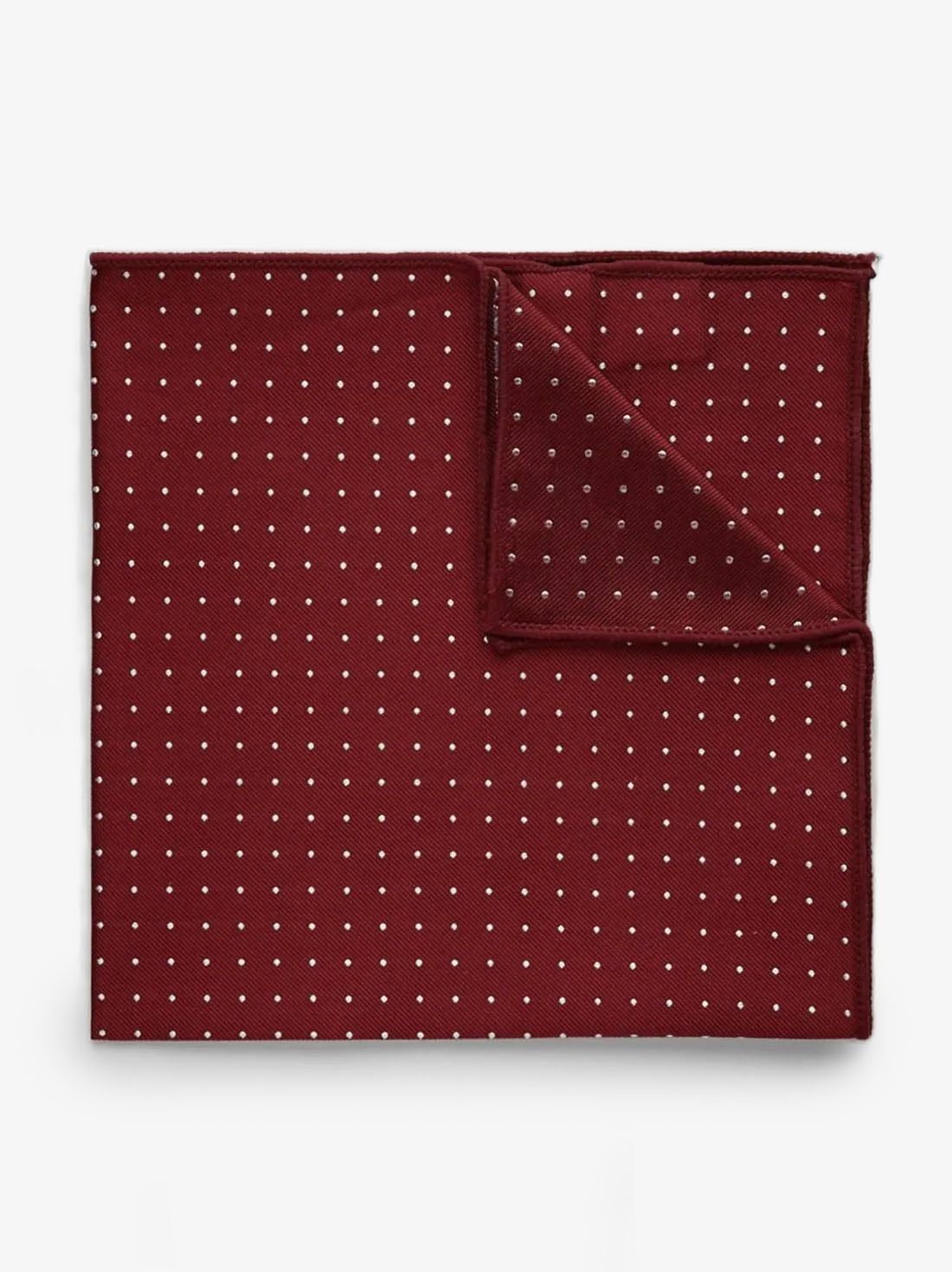 Burgundy Pocket Squares - Buy Online | John Henric