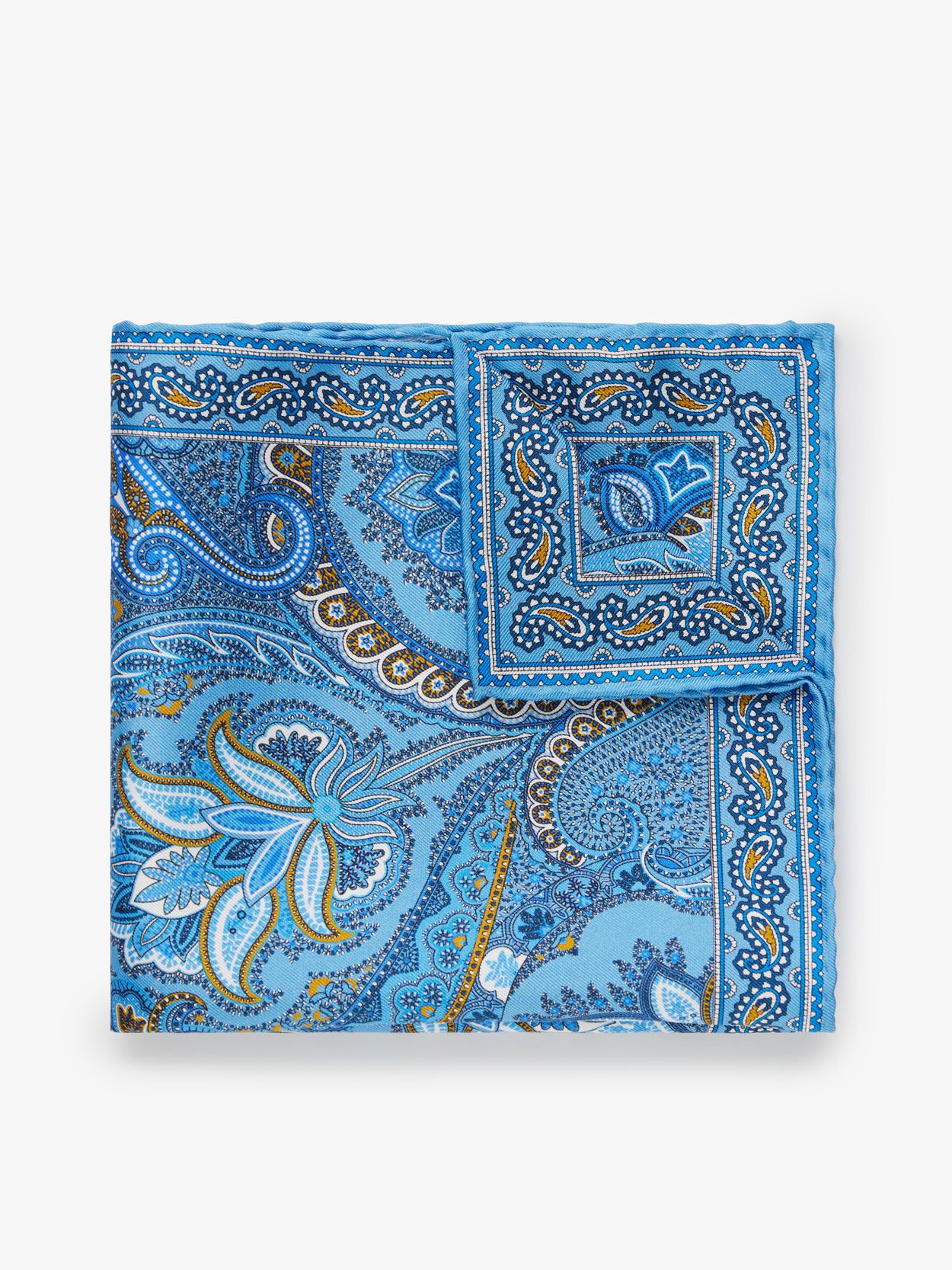 Blue Pocket Squares - Buy Online | John Henric