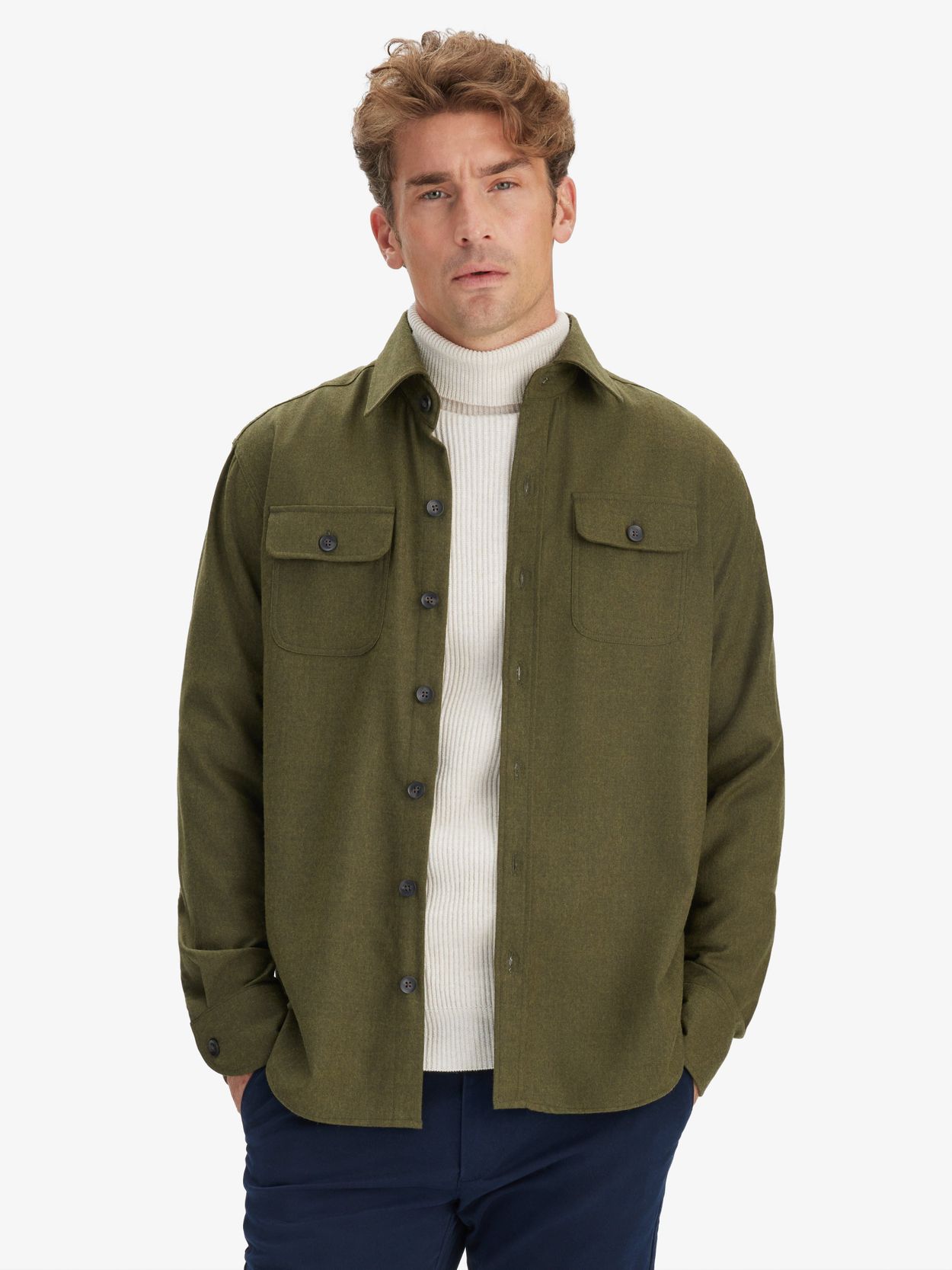 Overshirt Bunelli - Buy online | John Henric Overshirt Bunelli - Buy online | John Henric