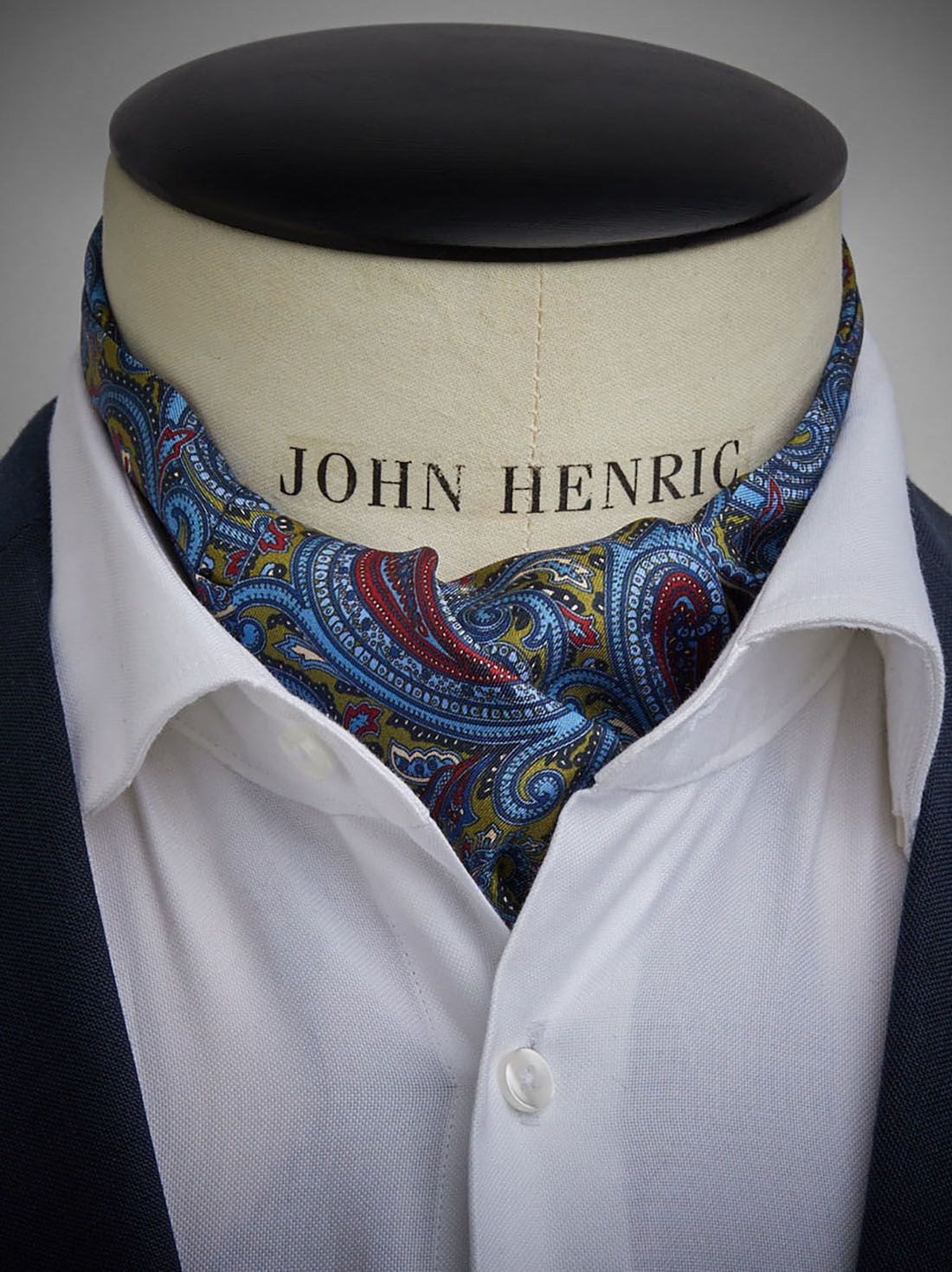 Men's Ascot Ties & Cravats | Free Shipping | John Henric