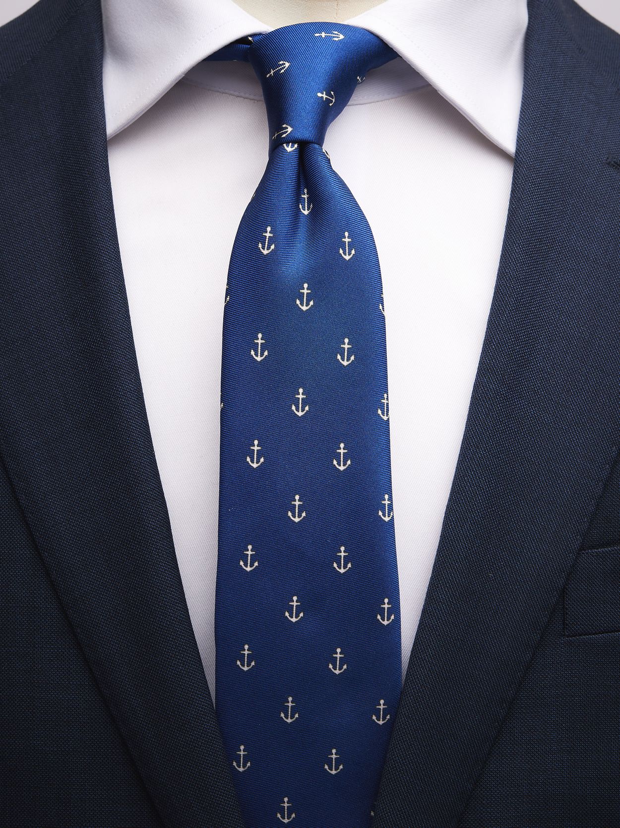 Blå Slipsar - Köp blå slipsar online | John Henric