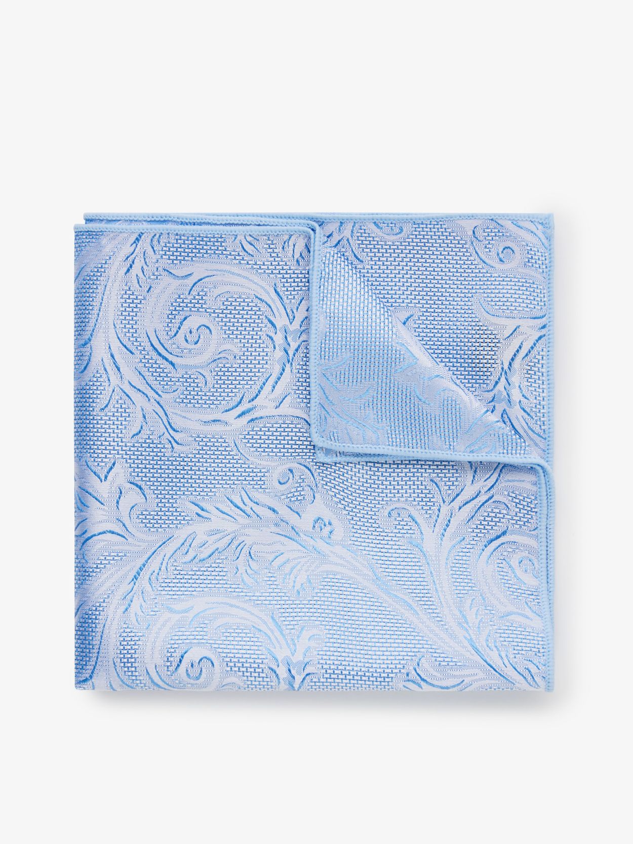 Light Blue Pocket Squares - Buy Online | John Henric