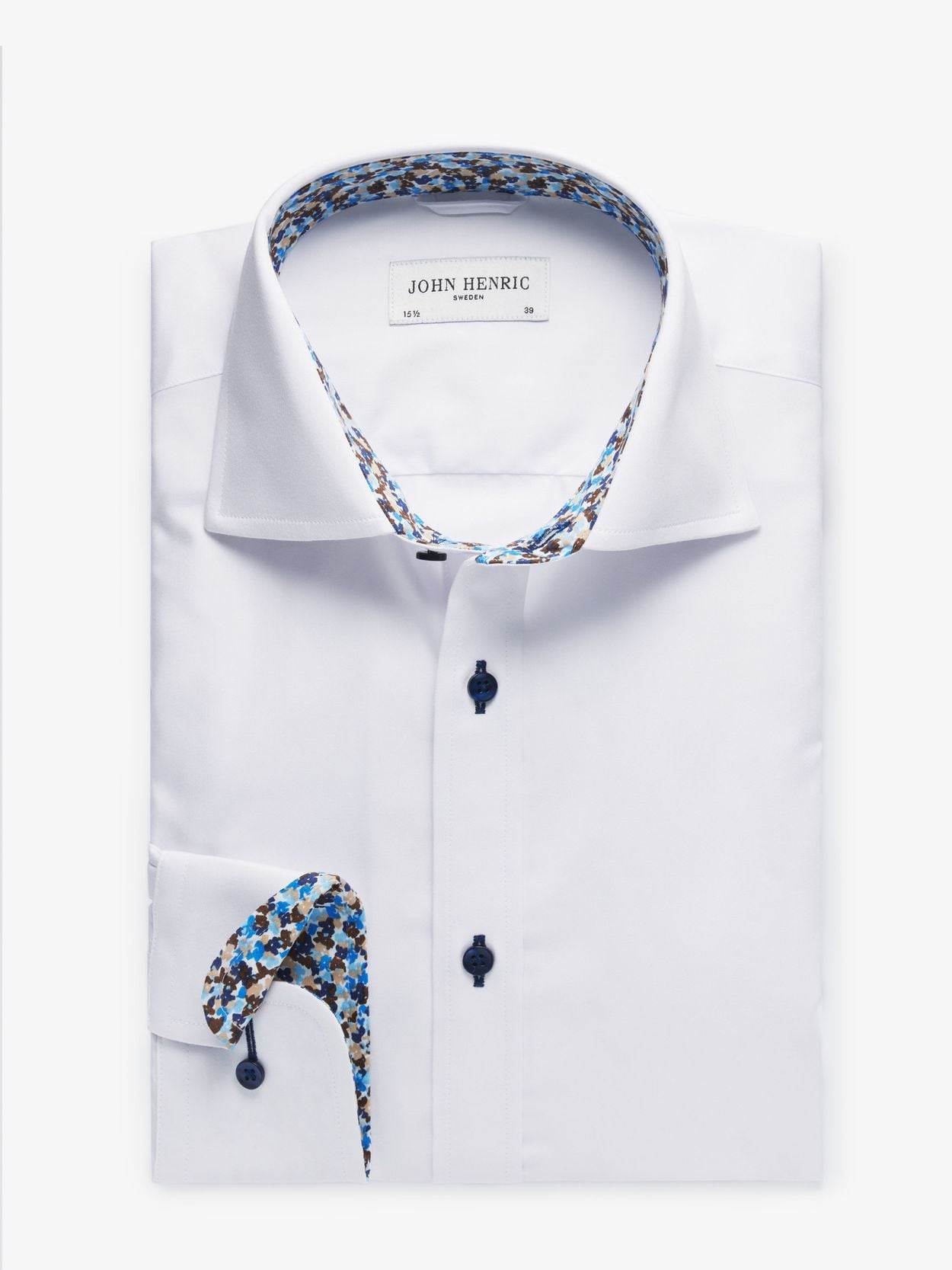 White Contrast Shirt