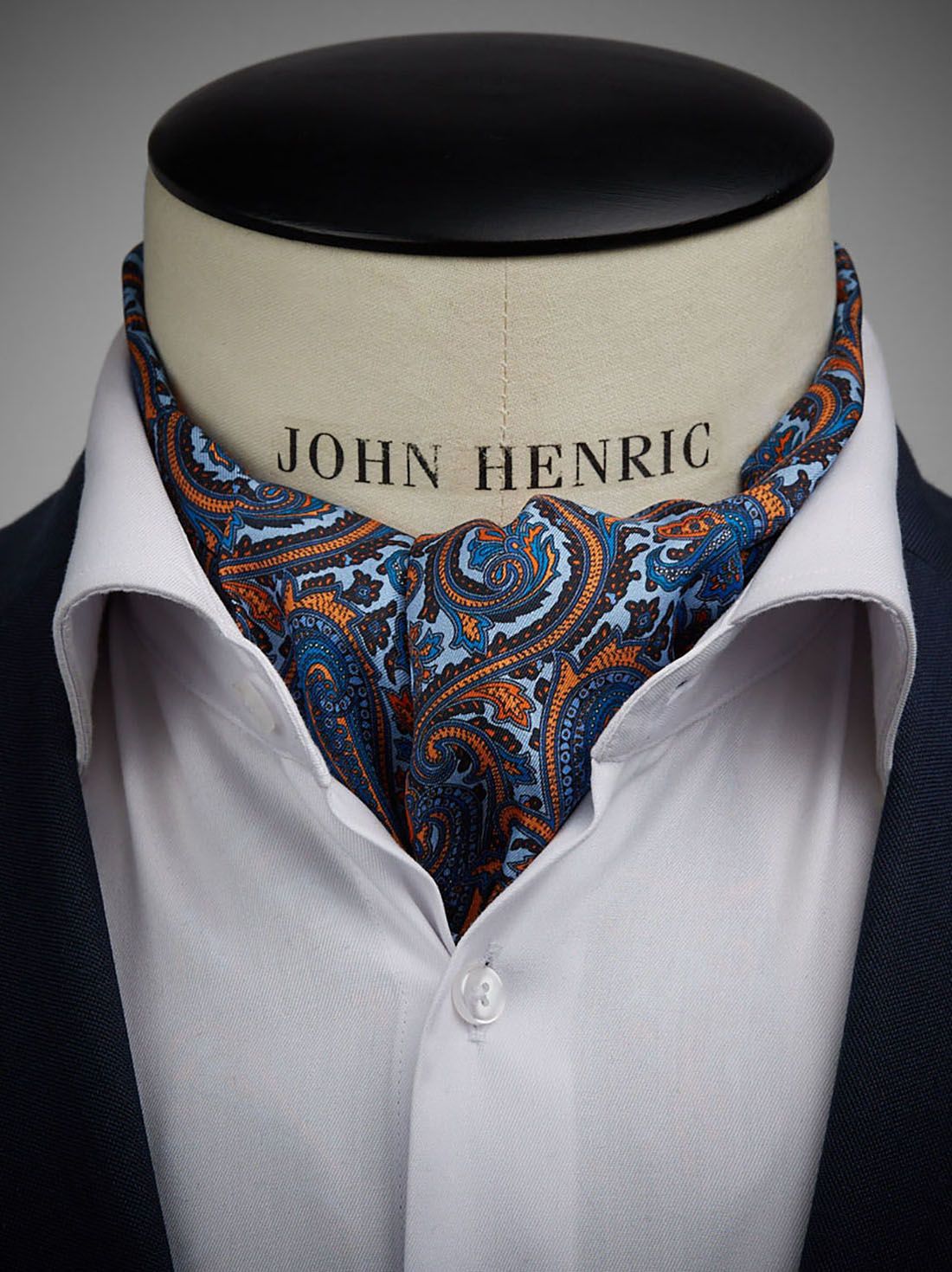 Men's Ascot Ties & Cravats | Free Shipping | John Henric